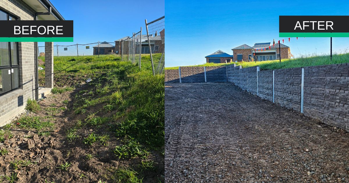 Retaining Wall in Hunter Valley, Newcastle & Central Coast